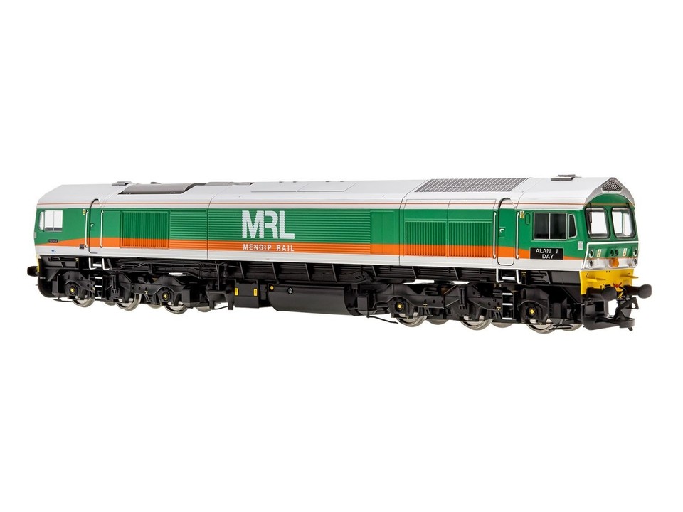 Dapol Class 59 002 'Alan J Day' Mendip Rail (DCC-Sound) OO Gauge | eBay UK