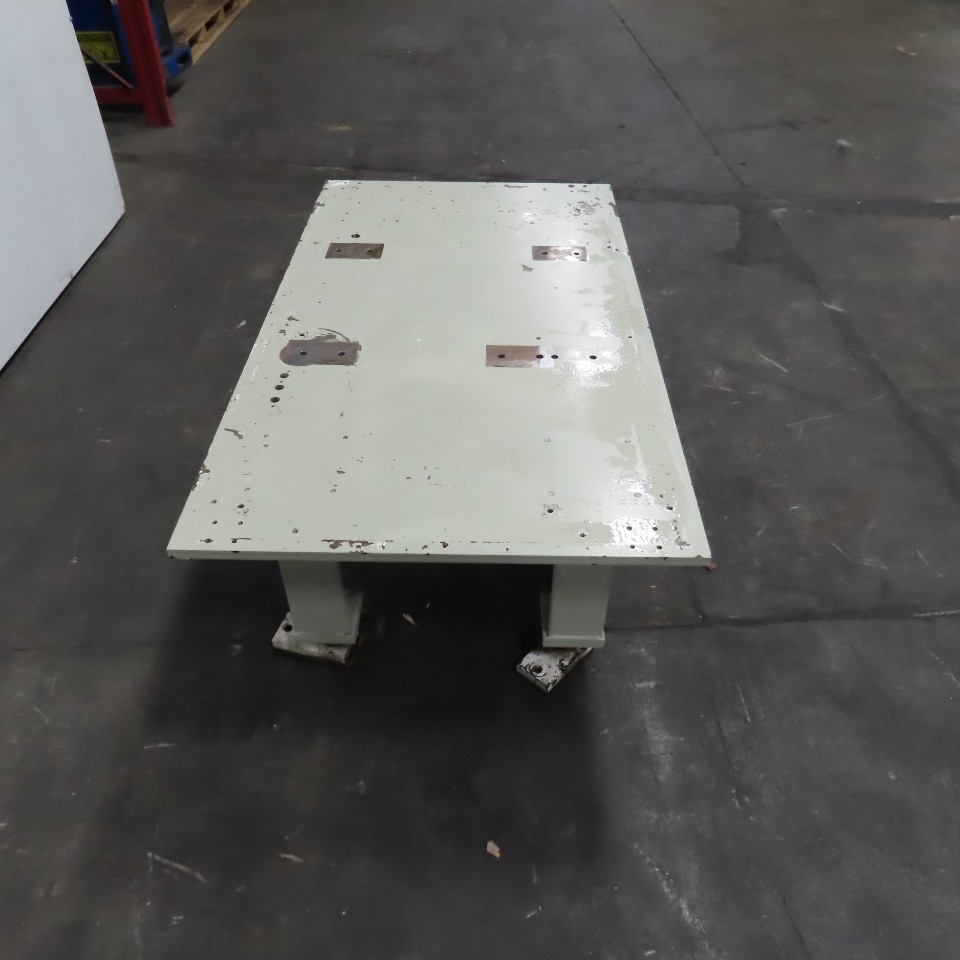 55" x 30-1/2" x 3/4" Thick Blanchard Ground Steel Top Machine Base ...