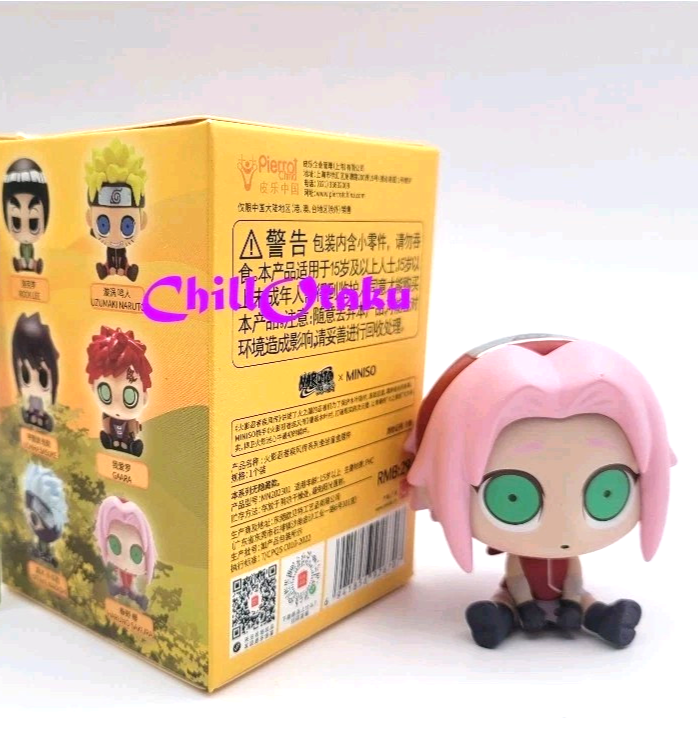 MINISO x Naruto Shippuden Anime Blind Box Pop Mart Figure Collectible ...