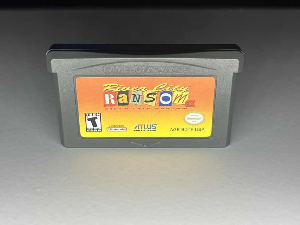 River City Ransom EX (Nintendo Game Boy Advance, 2004) Tested Working ...