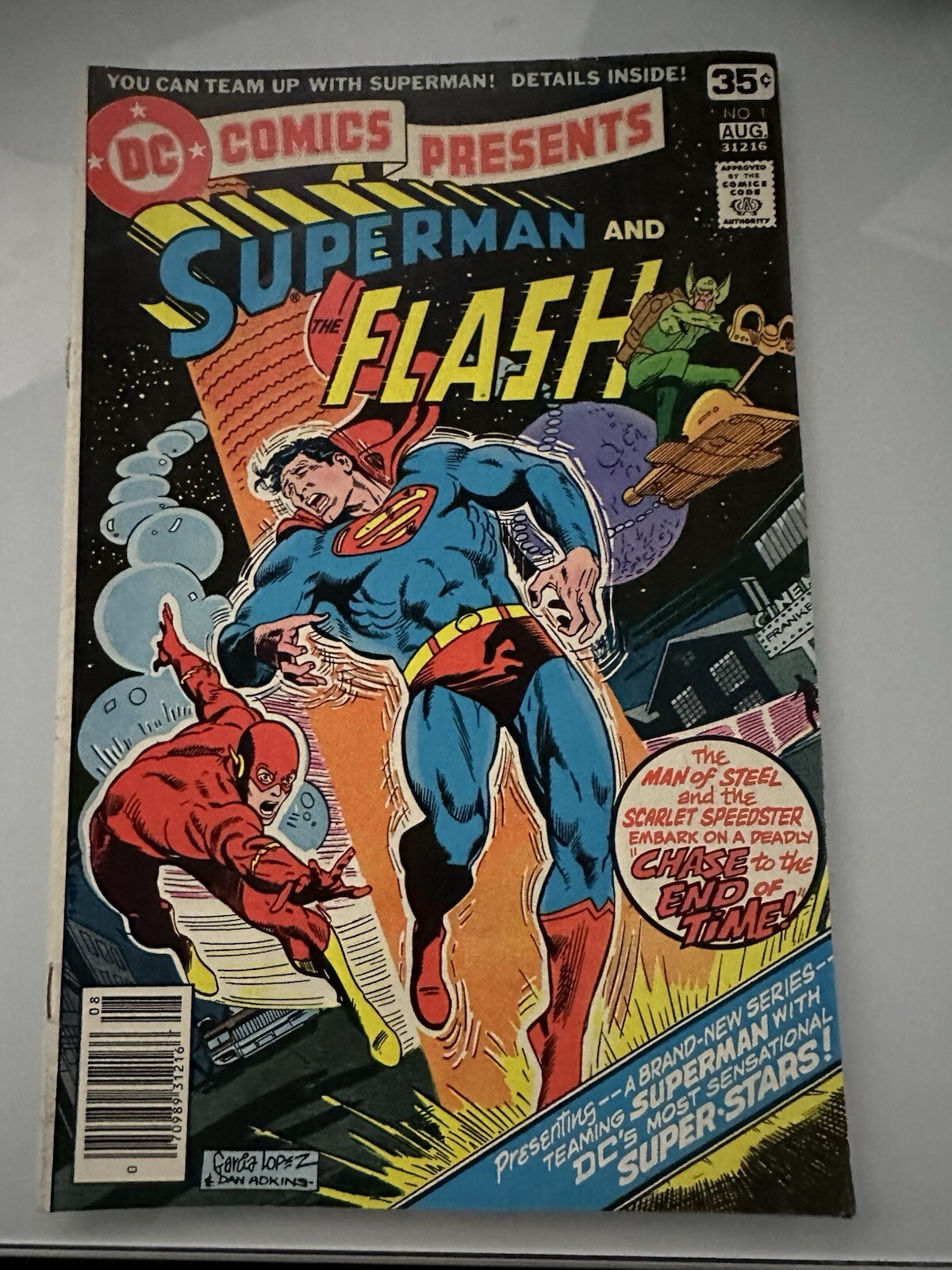 DC Comics Presents Superman And The Flash #1 Comic Book 1978 Man Of ...