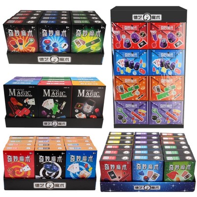 Different Types Beginner Magic Set Magic Tricks Kit for Kids Birthday ...
