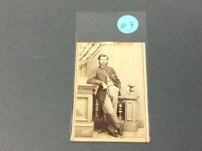 Civil War Antique cdv photo Civilian (?) CDV. No military affiliation ...