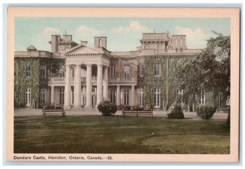 c1950's Dundurn Castle Hamilton Ontario Canada Vintage Unposted ...