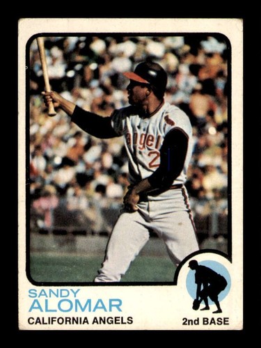 1973 Topps Sandy Alomar Sr. #123 Set Break California Angels | eBay