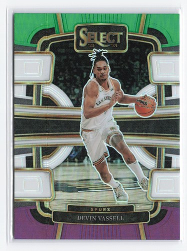 2023-24 Panini Select Devin Vassell #48 Tri-Color Parallel Spurs | eBay