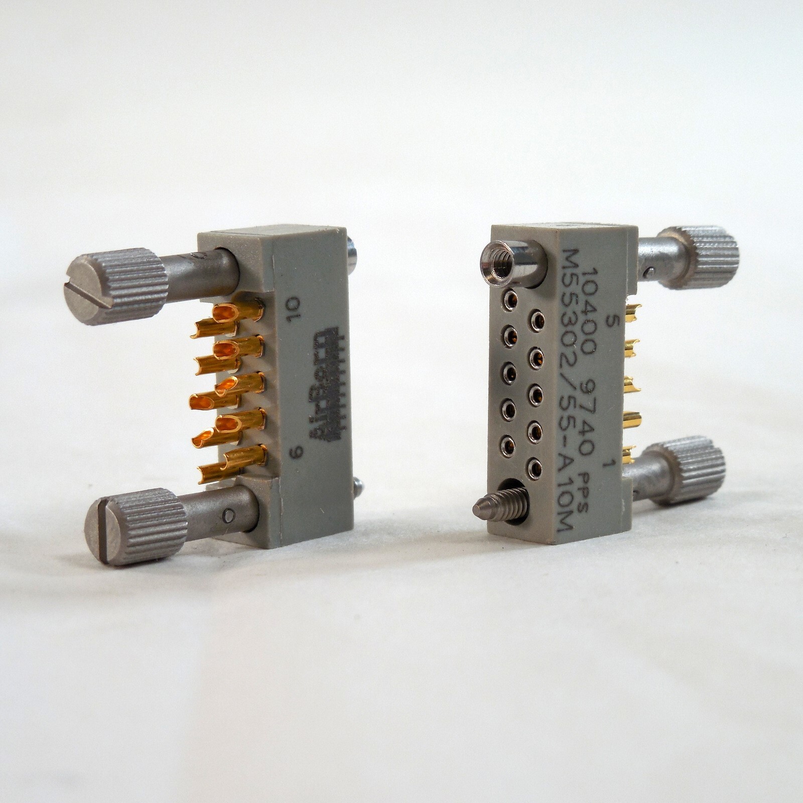 LOT of 30 Airborn M55302/55-A10M Solder Contacts 10 Position | eBay