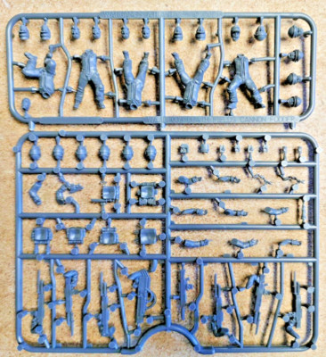 Wargames Atlantic 28mm Cannon Fodder 1 Males (Death Fields) Makes 5 ...