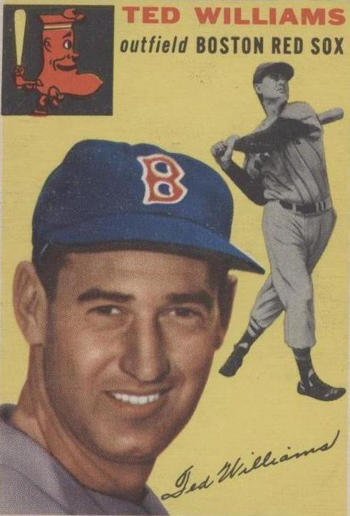1954 Topps - Ted Williams #250 for sale | eBay