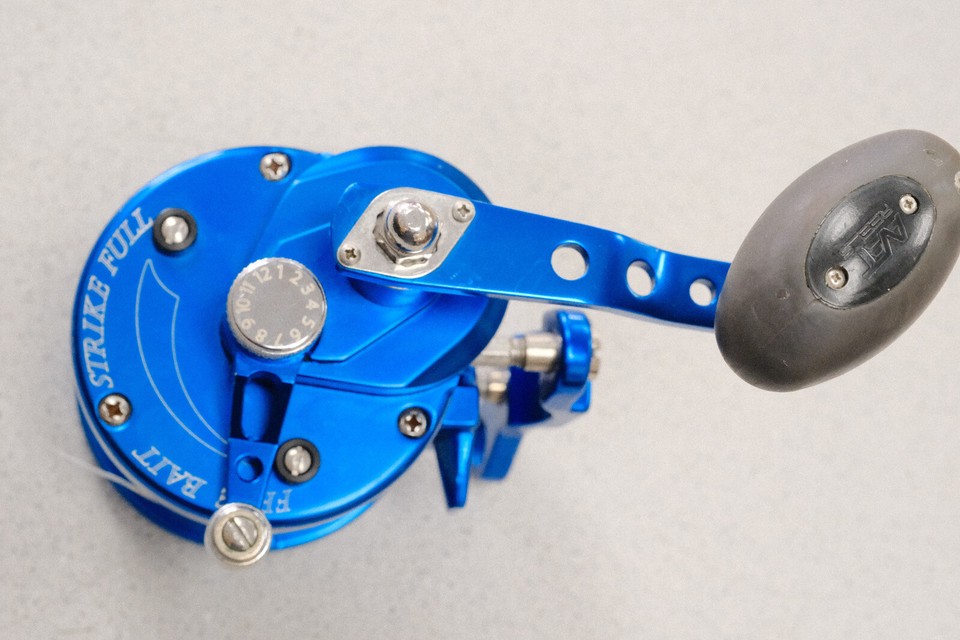 EARLY PAT PENDING Avet JX6-MC Single Speed Lever Drag Casting Reel ...