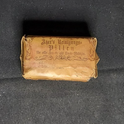 New Old Stock Quack Medicine Package Ayer's Cathartic Pills Dr JC Ayer ...