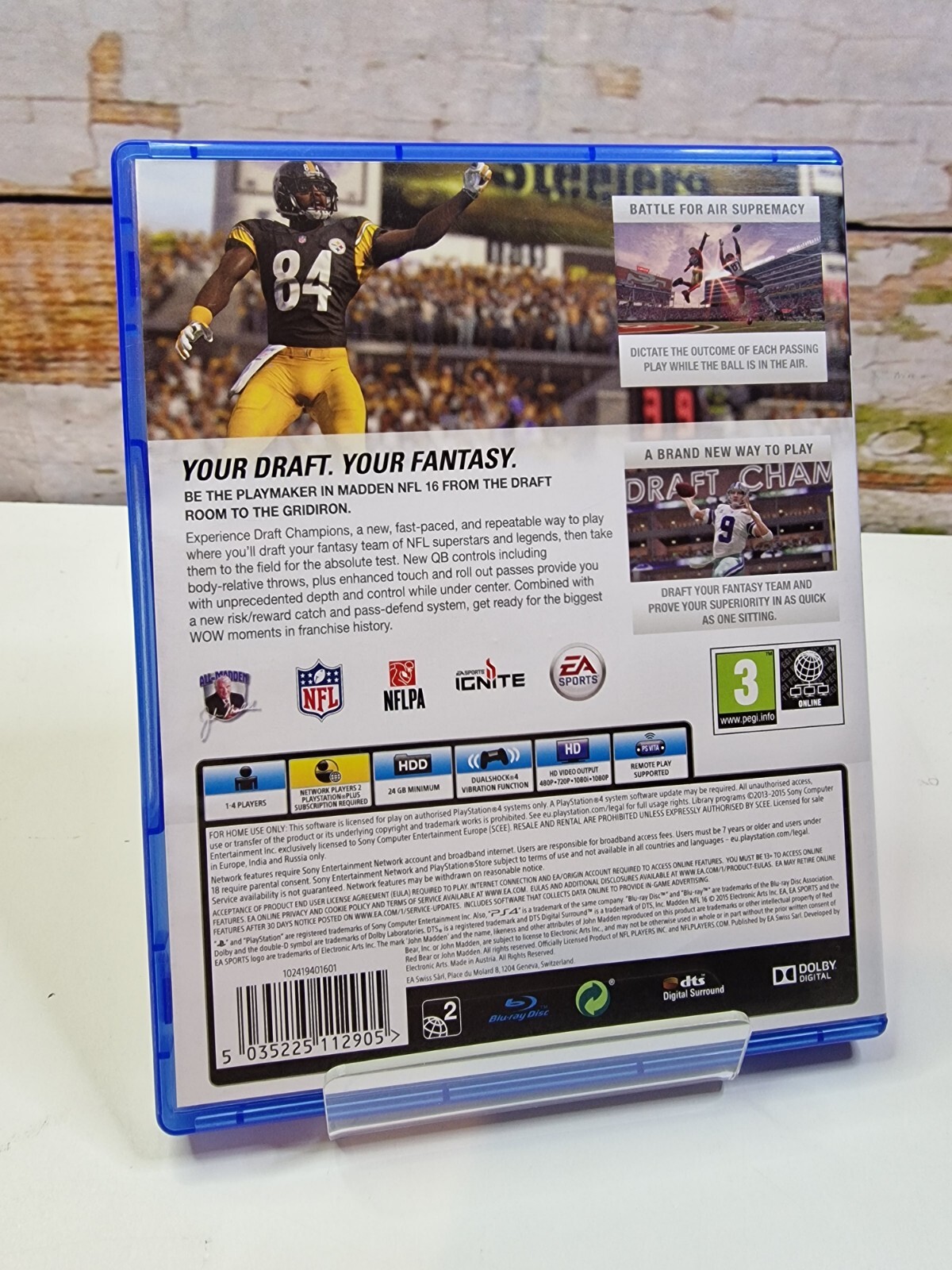 Madden NFL 16 (PS4) Sport: Football American Playstation 4 Video Game ...
