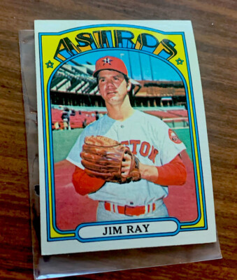 1972 Topps Baseball Card # 603 Jim Ray Houston Astros | eBay