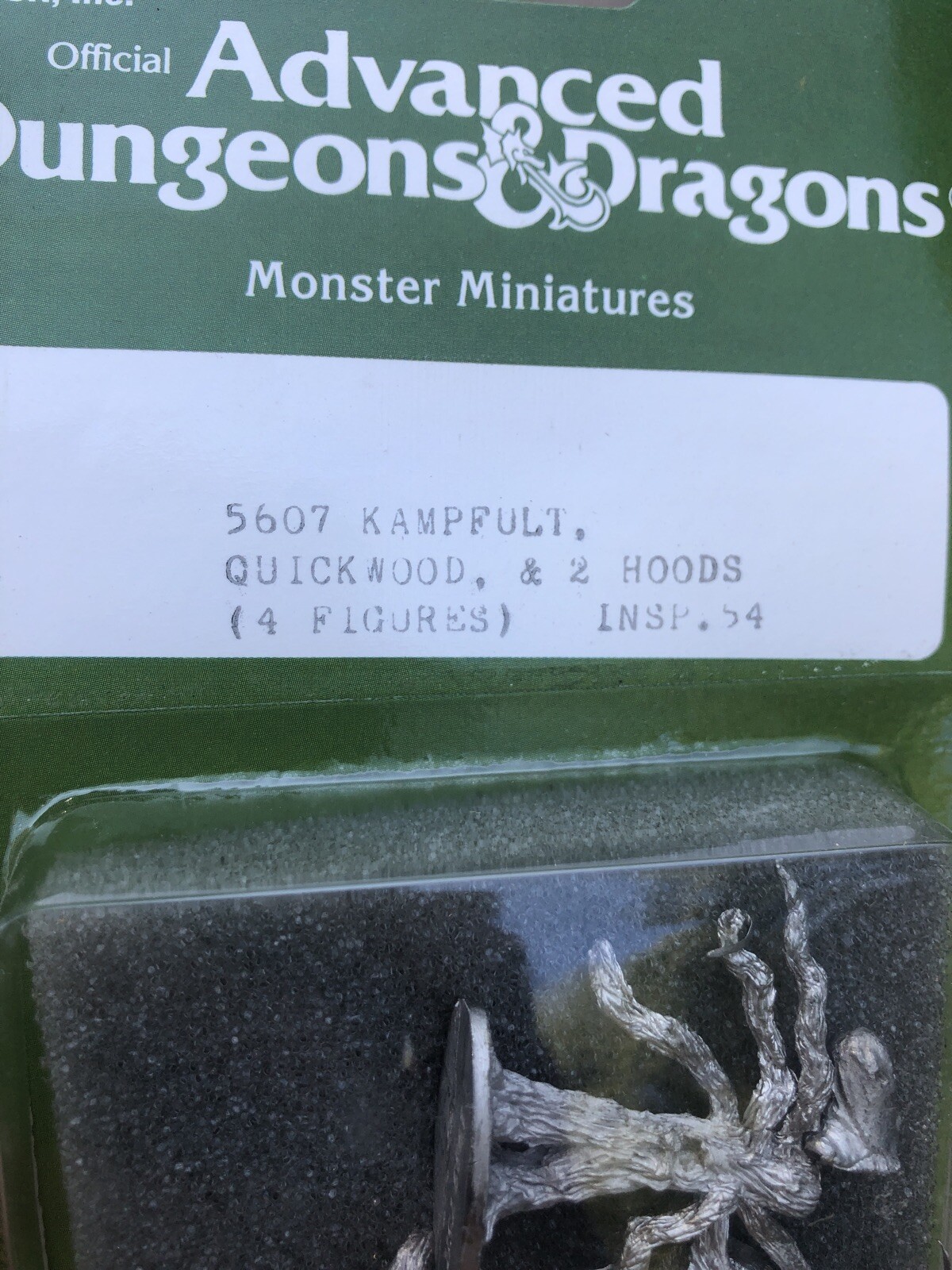 TSR Official Advanced Dungeons & Dragons 25mm Minis Kampfult Quickwood ...