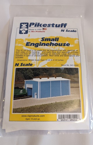N Scale Pikestuff Small Enginehouse | eBay