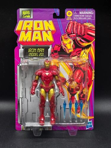Marvel Comics Legends Iron Man Model 20 6" Wave 1 Action Figure 2024 ...