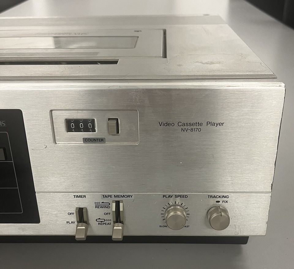 Panasonic NV-8170 Vintage Top Loading VHS Tape Player | eBay