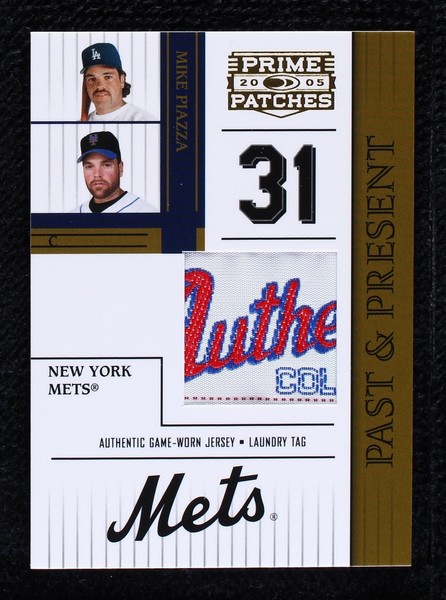 2005 Donruss Prime Patches - Past & Present Laundry Tag #PP-20 Mike ...