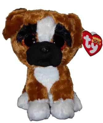 MWMT mint condition Ty Beanie Boo BRUTUS the Boxer dog NEW WITH TAGS | eBay