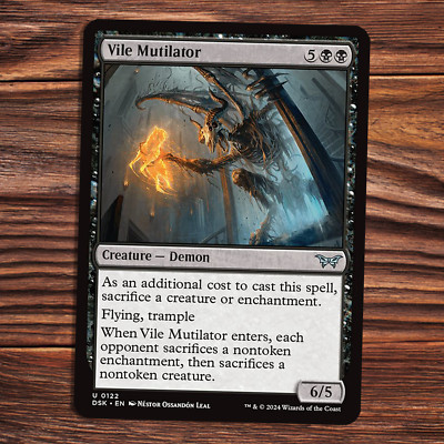Vile Mutilator - Duskmourn - MTG | eBay