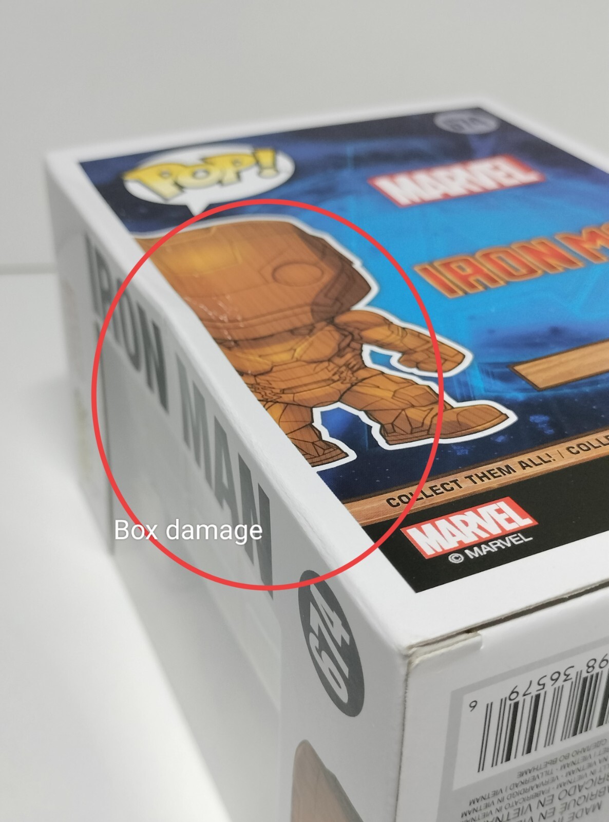 Iron Man - Iron Man Wood Deco #674 Funko Pop! Vinyl Figure | eBay Australia