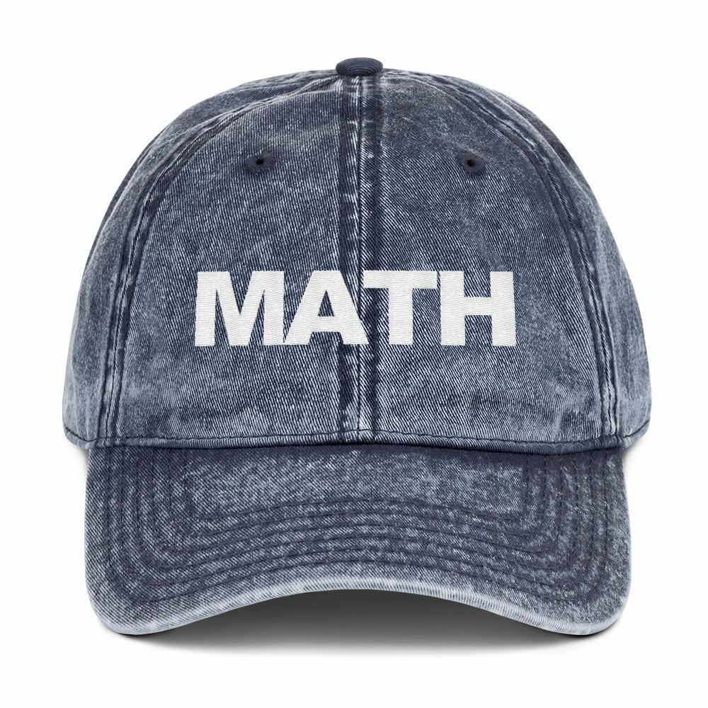 Andrew Yang Math Hat - Vintage Cotton LANG MATH Baseball Cap | eBay