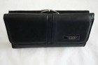 Ladies Leather Purse Wallet Black Extra Large Size | eBay UK