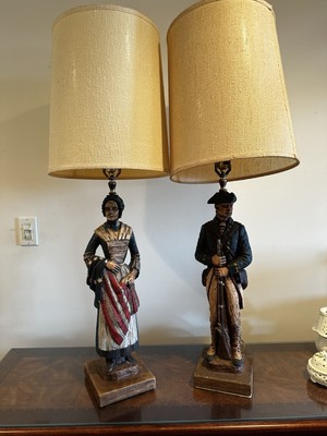 Vintage Betsy Ross And Minuteman Table Lamps | eBay