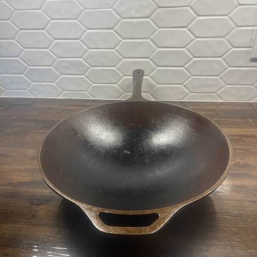 LODGE Chef Collection Cast Iron Wok, 12" | eBay