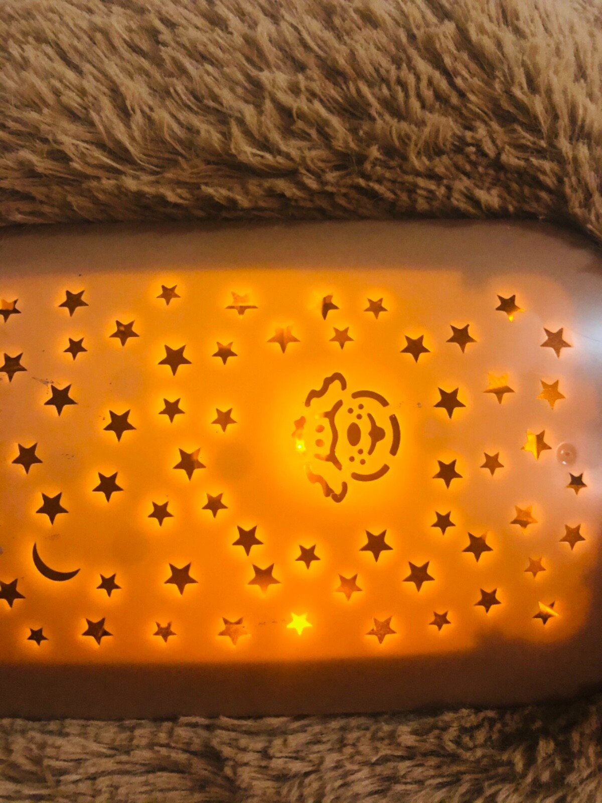 Dream Lites Pillow Pets Brown Dog Puppy Plush Star Night Light ...