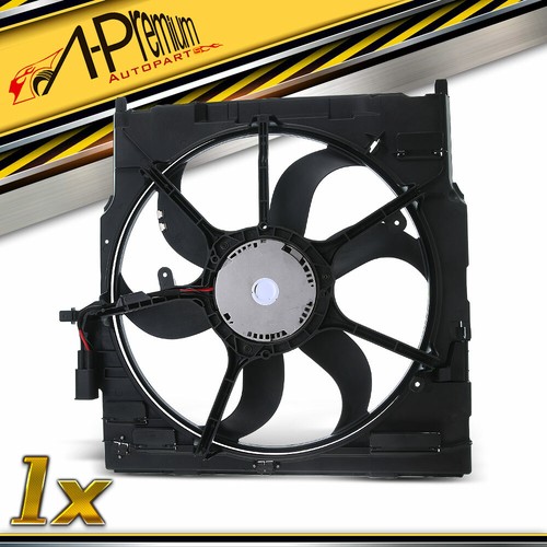 Radiator Cooling Fan Assembly w/ Brushless Motor for BMW X5 F15 13-18 ...