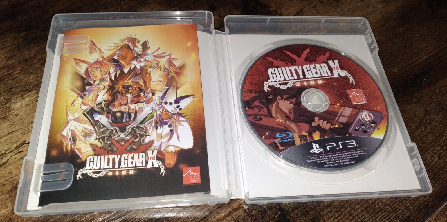 Guilty Gear Xrd -SIGN- (Sony PlayStation 3, 2014) PS3 Japan Import ...