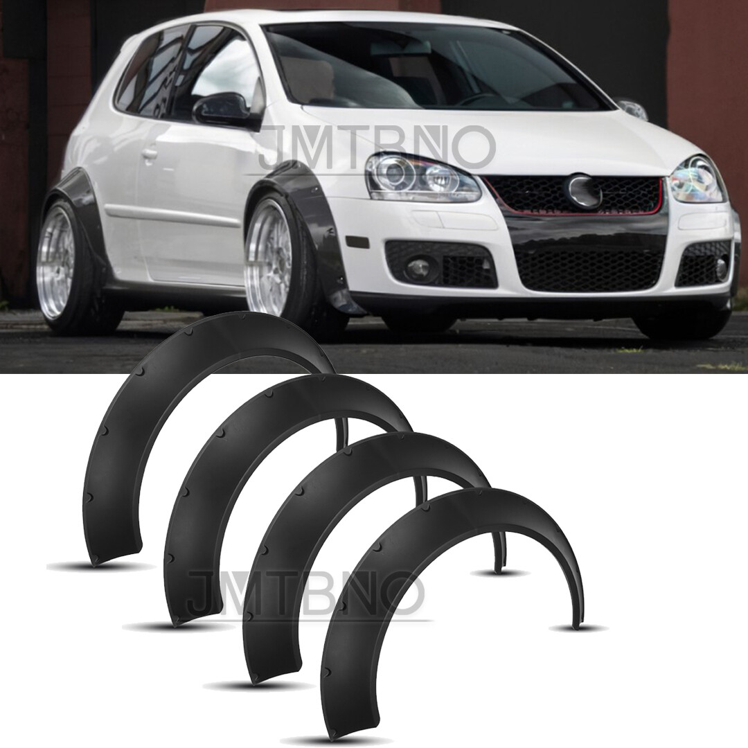 For VW Golf MK5 MK6 MK7 MK7.5 Fender Flares Extra Wide Body Kit Wheel ...