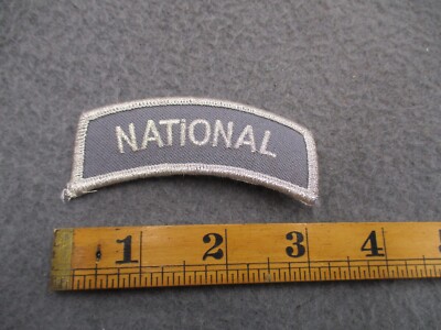 National Patch Tab Uniform | eBay