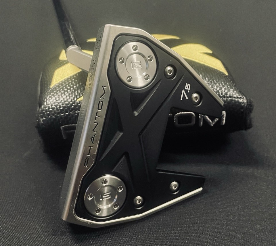 Scotty Cameron Phantom X 7.5 Mallet Putter (34 in) Black/Silver with ...
