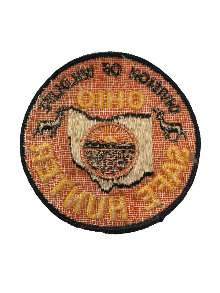 Ohio Division of Wildlife Safe Hunter Embroidered Patch 4 inch | eBay