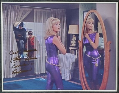 1966 Kathy Kersh Autograph Cornelia Joker Moll Batman & Robin 8x10 ...