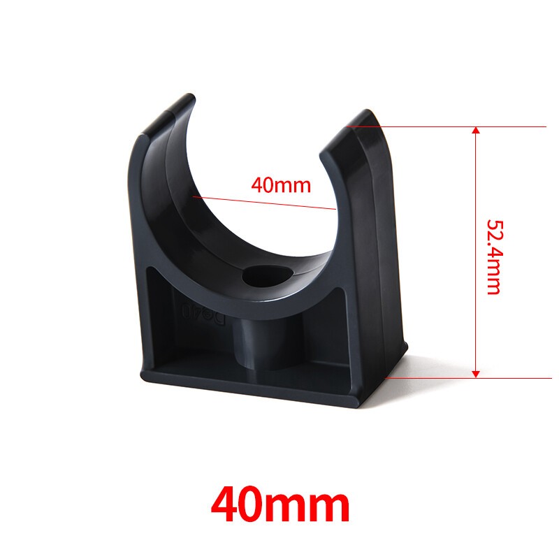 Tube Clamps PVC Pipe Clips Open Pipe Clips 20mm-110mm Fixed Pipe Clamp ...