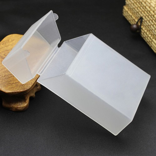 Transparent Plastic Storage Box Photocards Small Card Storage Box ...
