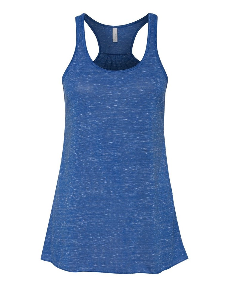 Bella - Ladies Flowy Racerback Tank Top, Size XS-2XL Light Maxine T ...