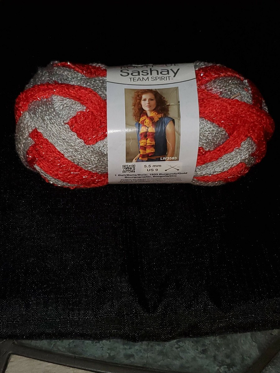 Red Heart Sashay Yarn Colors Knit A Quick Ruffle Scarf With Tutorial