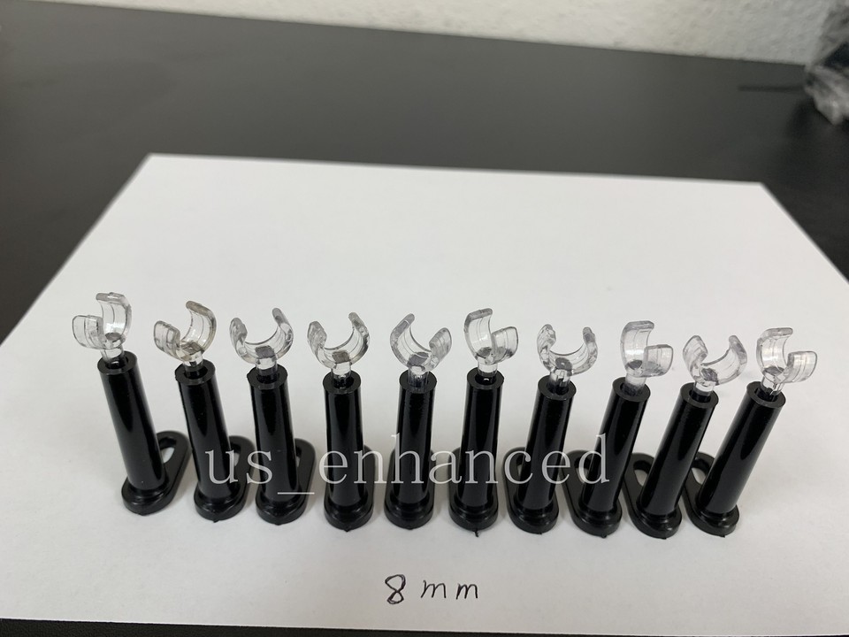 Lot Of 10 Neon Sign Tube Support/Stand Accessory 8mm | eBay