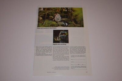 Vintage 1966 Pacific Area Travel Association Print Ad. | eBay