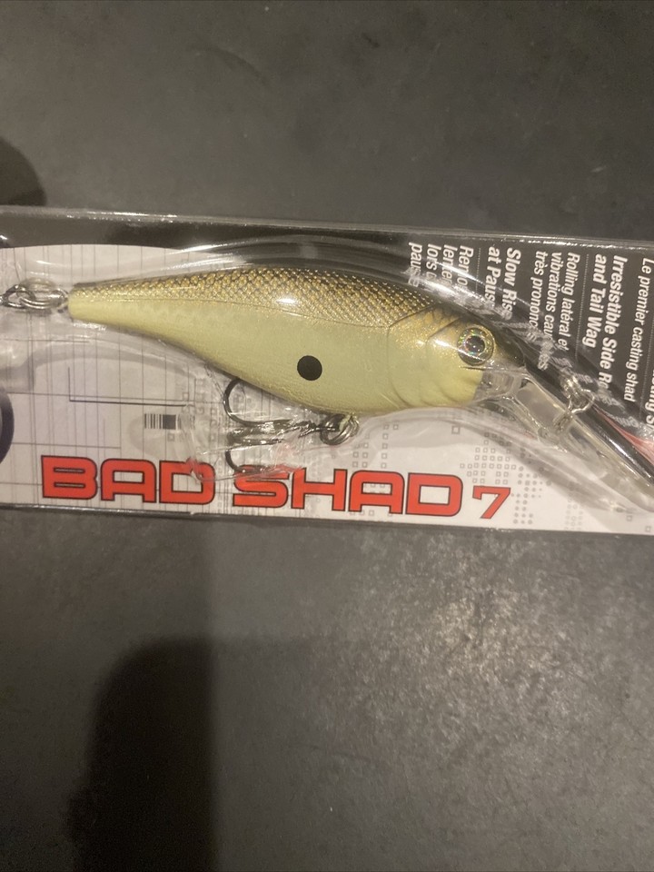Berkley Bad Shad 7 8.5ft 2 3/4” 1/3oz Honey Shad | eBay
