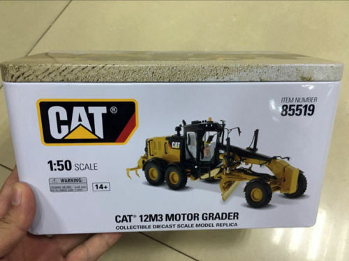 Cat Caterpillar 12m3 Motor Grader 1/50 Model by Diecast Masters 85519 ...