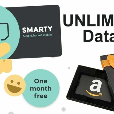 Smarty Sim Card £15 Credit & 1 Month Free UNLIMITED DATA --- 1 month ...