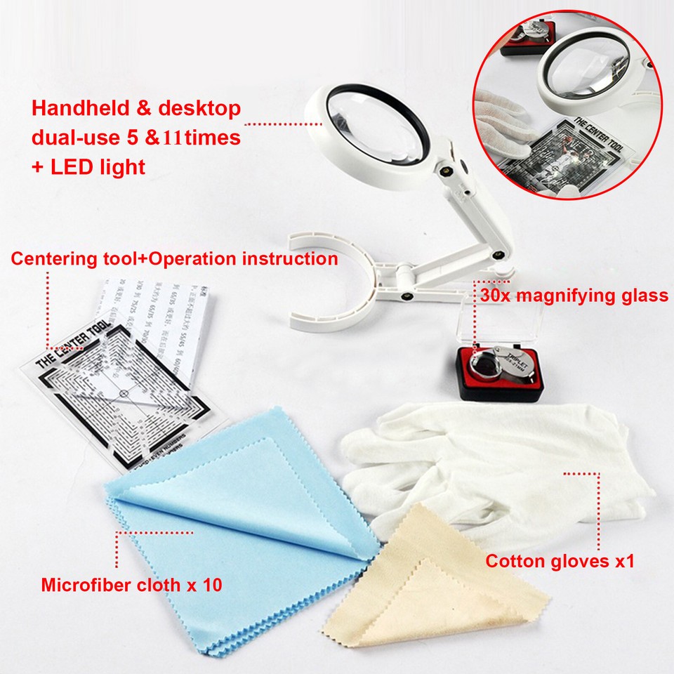 Premium Card Grading Centering Card Tool Kit Sports Cards for PSA BGS ...