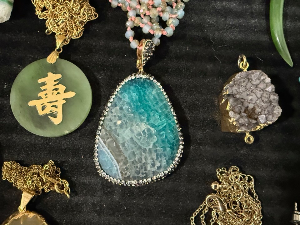 27 Pieces of Stone Mixed Jewelry, Variety of Stones | eBay