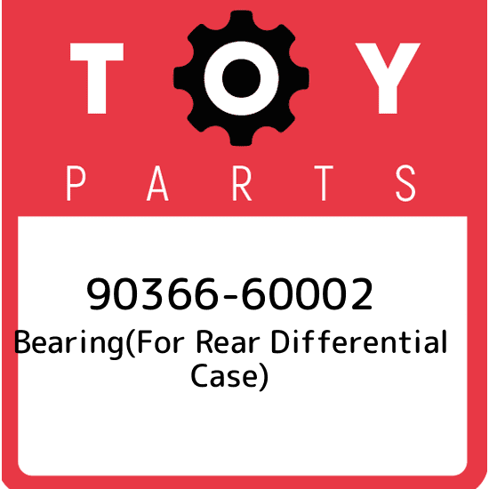 90366-60002 Toyota Bearing(for rear differential case) 9036660002, New ...