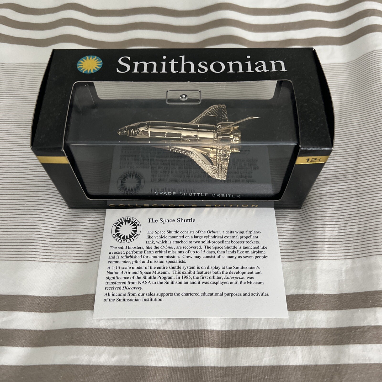 Smithsonian Gold Space Shuttle in Collector's Case - BRAND NEW | eBay